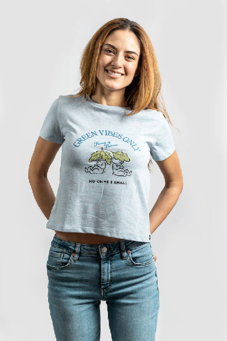 Playera Green Vibes Mujer :: EchoTech Solutions
